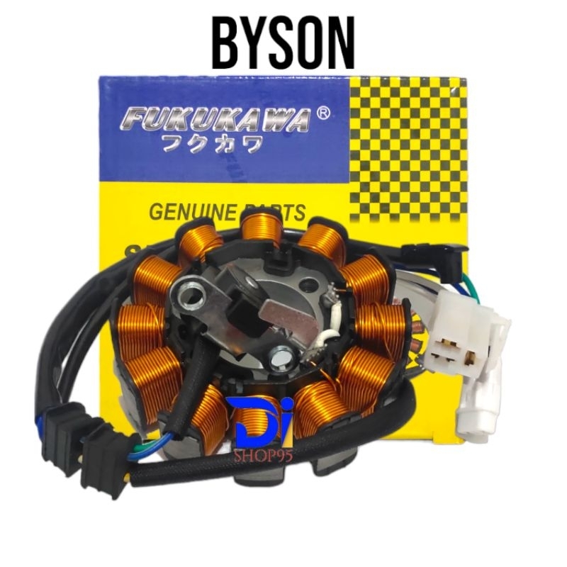 Jual SPULL ASSY FUKUKAWA BYSON KARBU SPOOL KOMPLIT YAMAHA BYSON KARBU/FI 45P SPUL PLUS PULSER ...