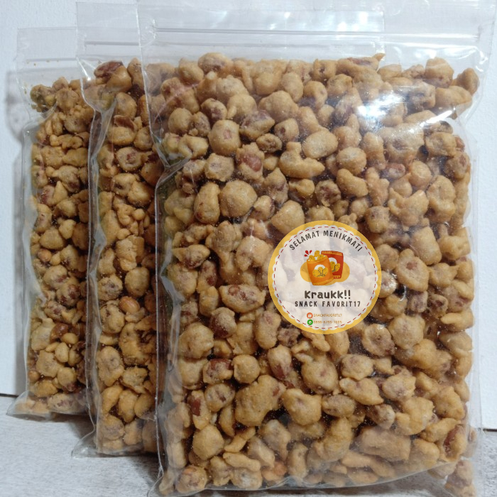 Jual Kacang Bandung Tepung Renyah Gurih 200gr Snack Kiloan Cemilan ...