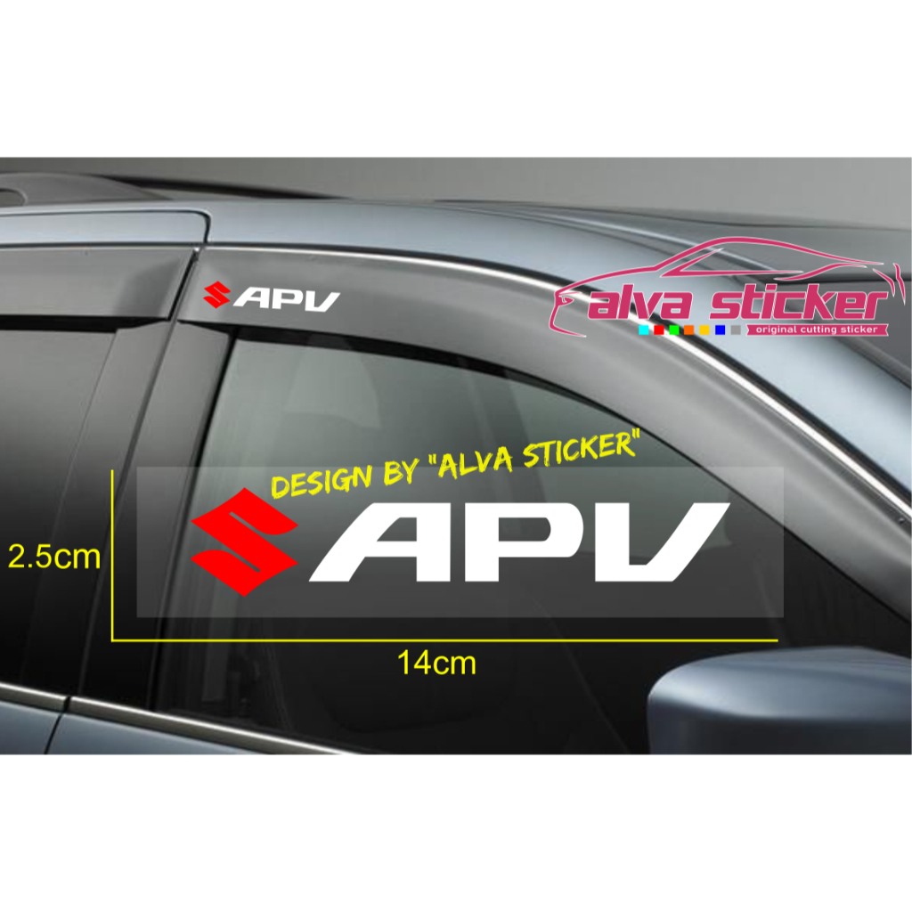 Jual sticker apv stiker talang air mobil suzuki apv arena sticker ...