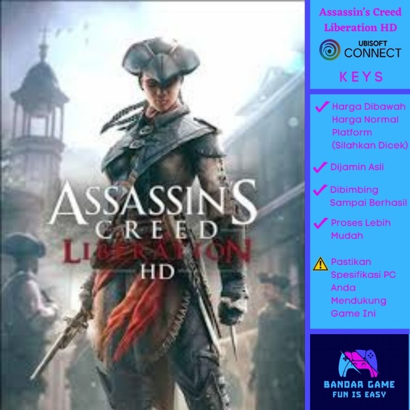 Jual Assassin's Creed Liberation HD (2014) PC Original Ubisoft Connect ...
