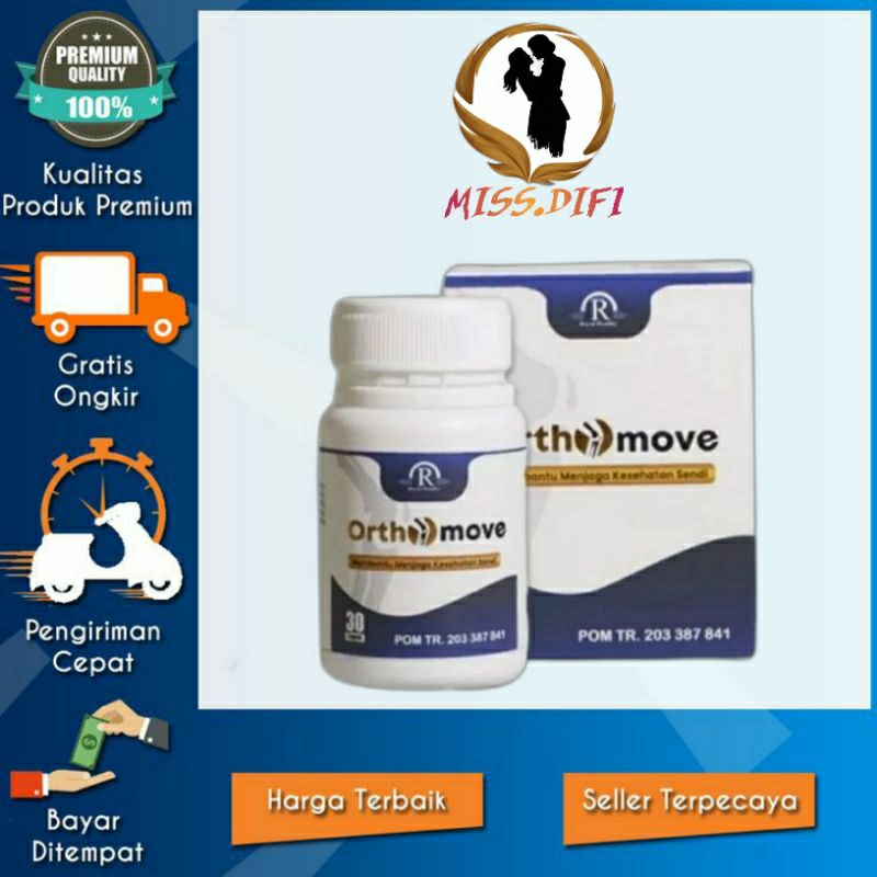 Jual Orthomove 30 Capsule 100 Herbal Asli Original Kapsul Nyeri Sendi