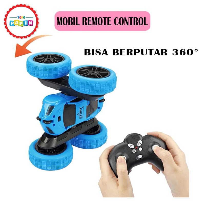 Jual TokoPapin Mainan Mobil Mobilan Remote Control Anak RC Stunt Car ...