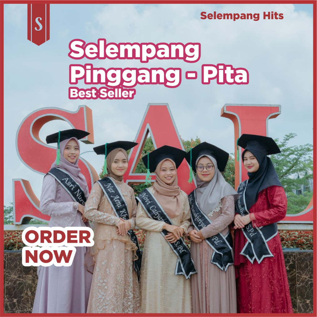 Jual (KILAT Langsung Jadi) SASH/SELEMPANG PITA SATU SISI CUSTOM ...