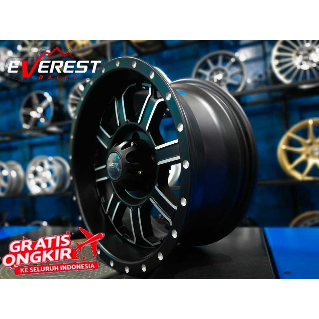 Jual VELG RACING UNTUK MOBIL RUSH HSR KERUAK RING 15 LEBAR 7 HOLE 5X114 SMB MW | Shopee Indonesia