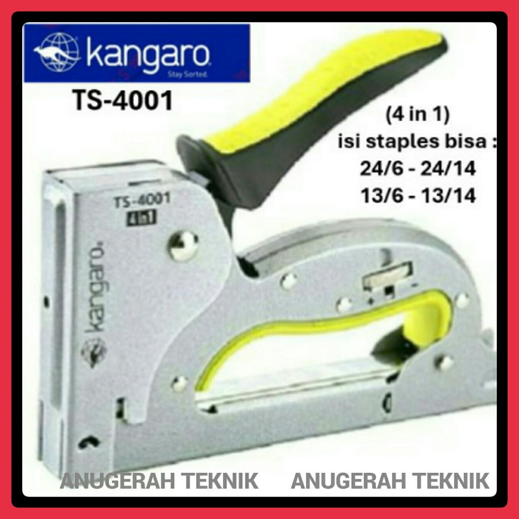 Jual Stapler Tembak Kangaro TS-4001, Gun Tecker Kangaro TS 4001 ...
