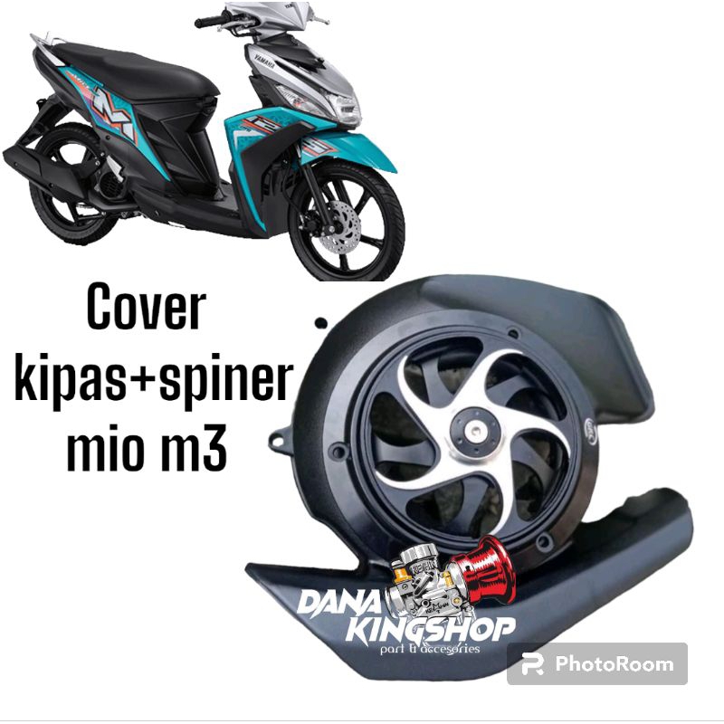 Jual TUTUP KIPAS MIO M3 MIO Z MIO SOUL GT SET SPINER PNP TINGGAL PASANG ...
