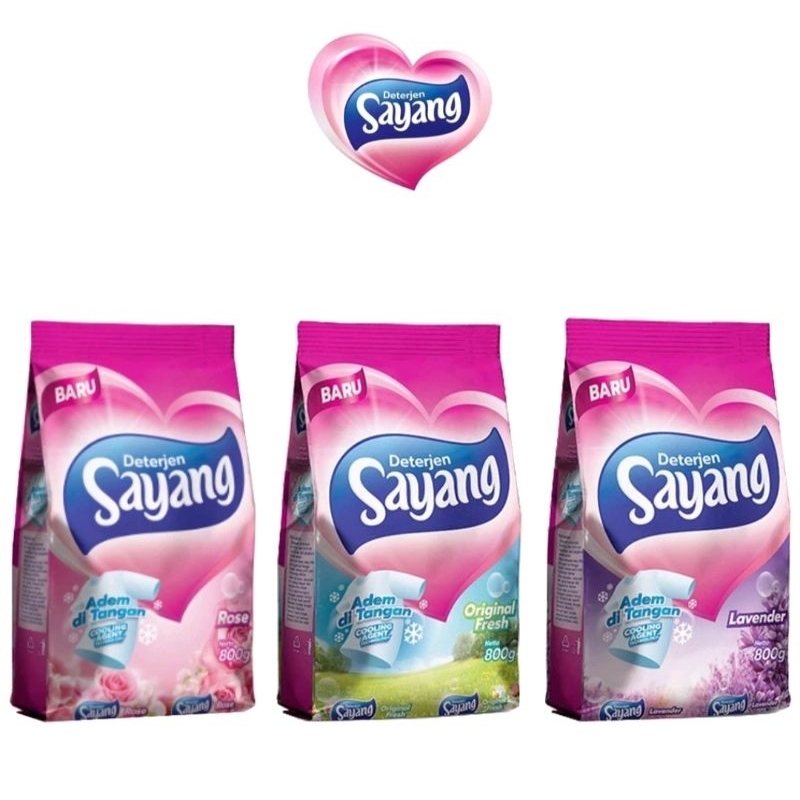 Jual sayang deterjen bubuk 770gr | Shopee Indonesia