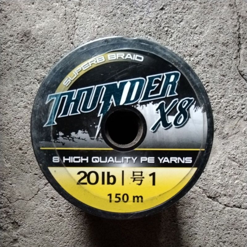 Jual PE/BRAID X8 THUNDER | Shopee Indonesia