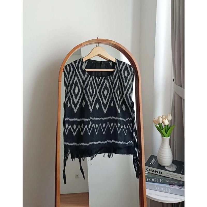 Jual ROMPI TENUN - ROMPI ETNICH - VEST TENUN ETHNIC | Shopee Indonesia