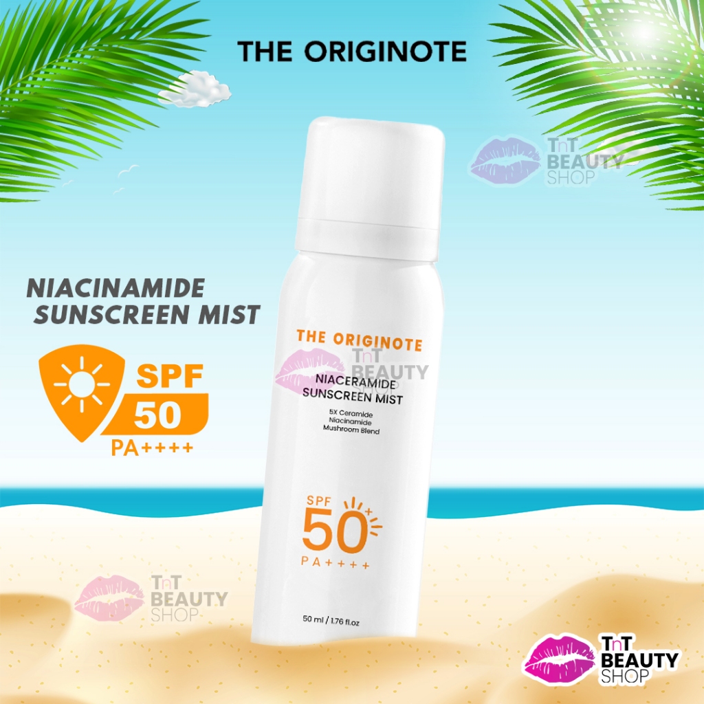 Jual The Originote Niaceramide Sunscreen Mist SPF 50 PA++++ - Sunscreen ...