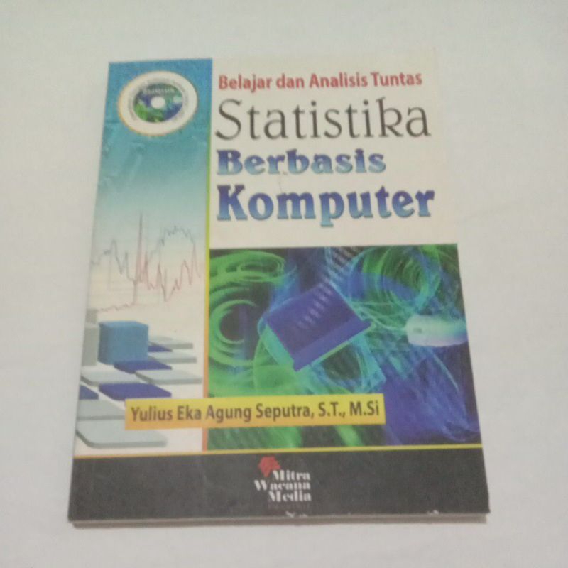 Jual Belajar dan Analisis tuntas Statistika Berbasis komputer by Yulius ...