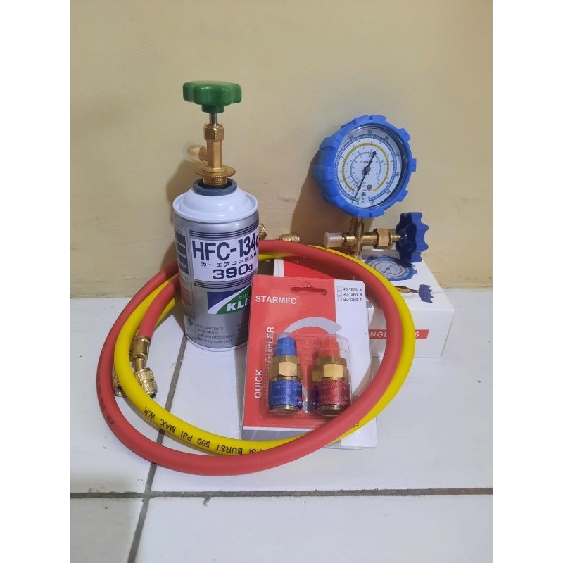 Jual paket isi freon mobil sendiri hfc R134 | Shopee Indonesia
