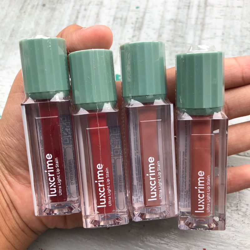 Jual [NEW] Luxcrime Ultra Light Lip stain persimmon chiffon Crimson ...