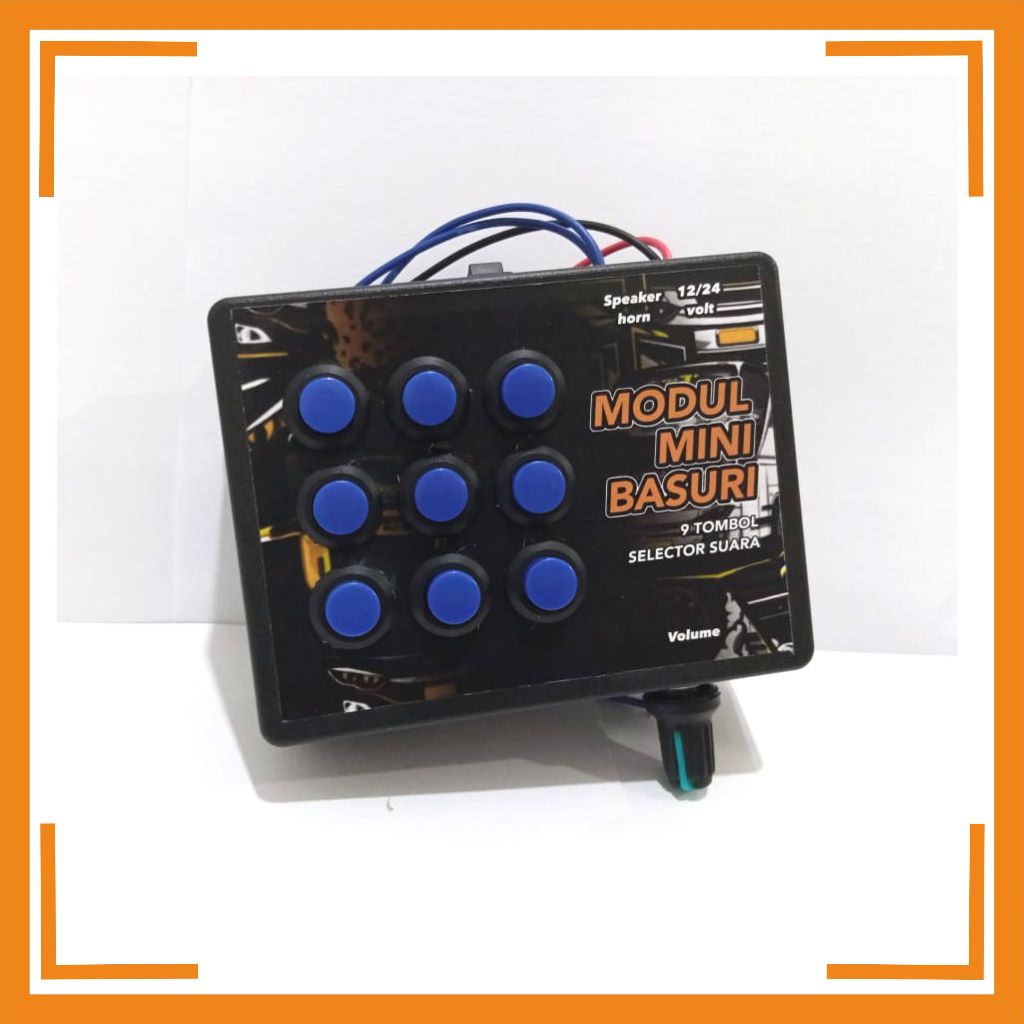 Jual Klakson.Modul Mini Basuri 9 Suara, 9 Tombol bisa dipilih, Mini ...