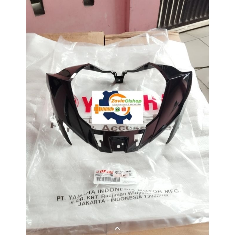 Jual COVER BATOK DEPAN JUPITER MX KING 150 2019-2023 HITAM GLOSSY ...