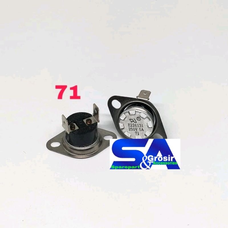 Jual Thermostat 71 Bimetal Thermodis Saklar Otomatis Dispenser Penanak Nasi | Shopee Indonesia