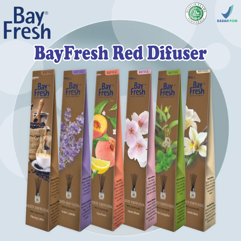 Jual Bayfresh Reed Diffuser Refill Pengharum Ruangan 30ml | Shopee ...