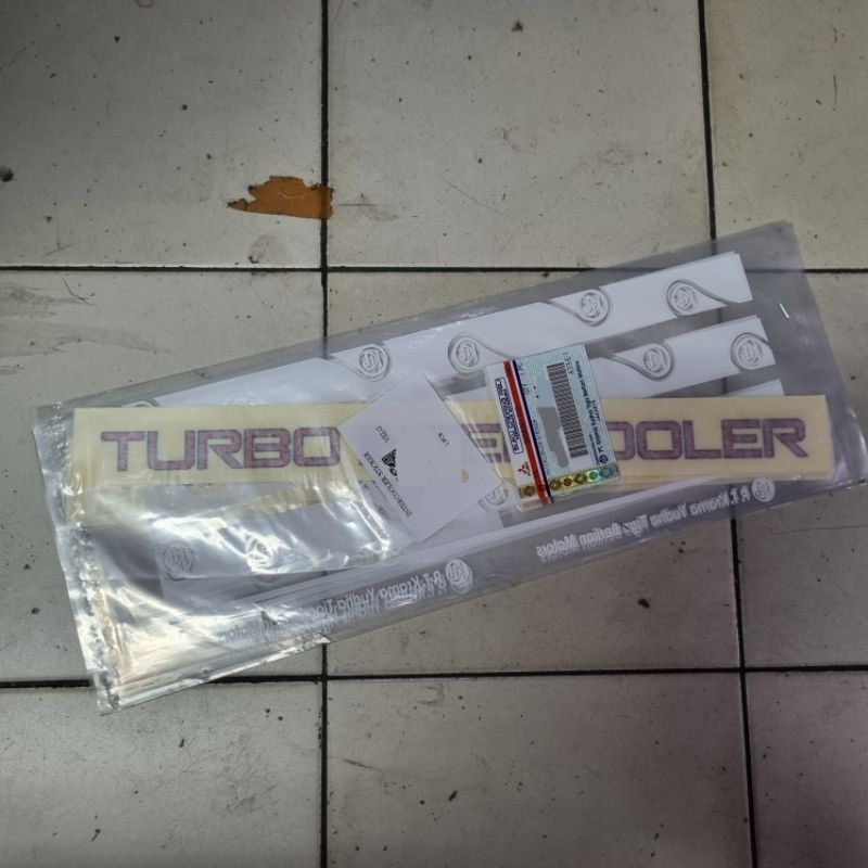 Jual Sticker TURBO INTERCOOLER Asli Mitsubishi Canter | Shopee Indonesia