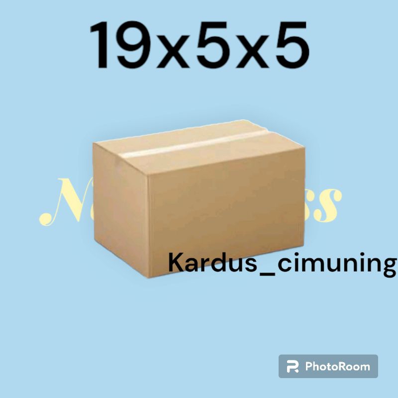 Jual kardus box packing 19x5x5 | Shopee Indonesia