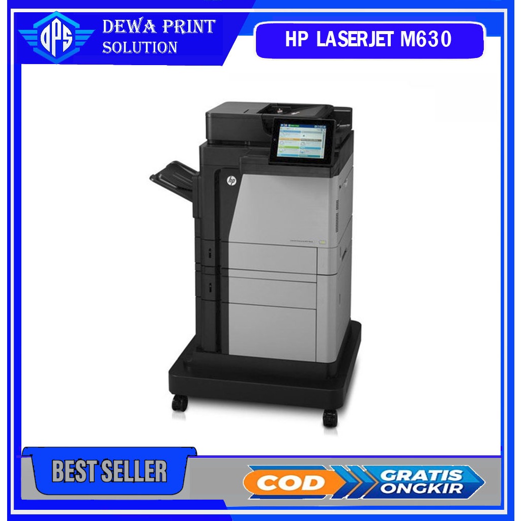 Jual printer hp laserjet enterprise mfp m630 printer multifungi foto ...