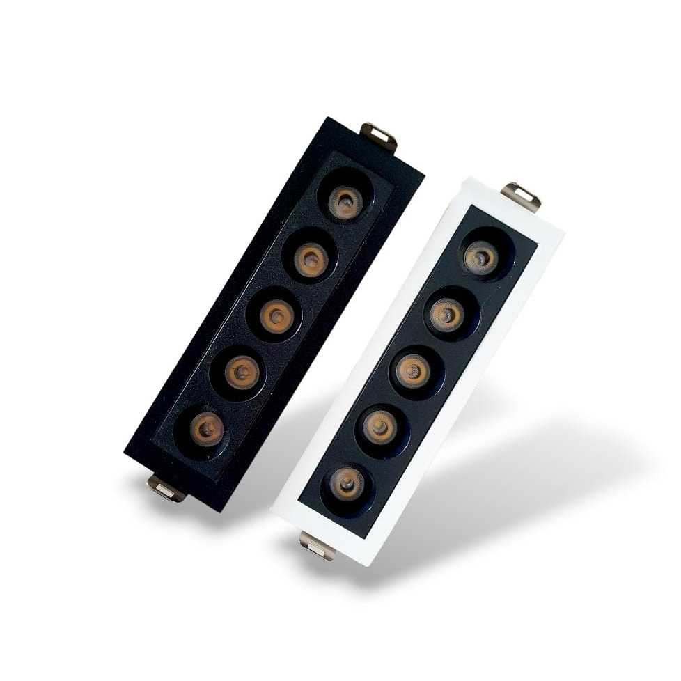 Jual Lampu LED Downlight Linear / Kap Rell Luminer 10W 4000K Natural ...