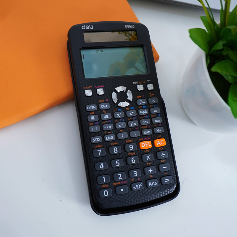 Jual Deli Kalkulator Ilmiah / Kalkulator Sekolah / Scientific Calculator 552 Fungsi Kurikulum ...