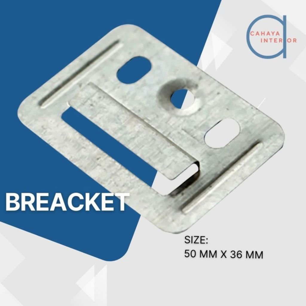 Jual BREACKET / CLIP WALLBOARD DAN WALLPANEL WPC / KLIP CONTOLAN WPC ...