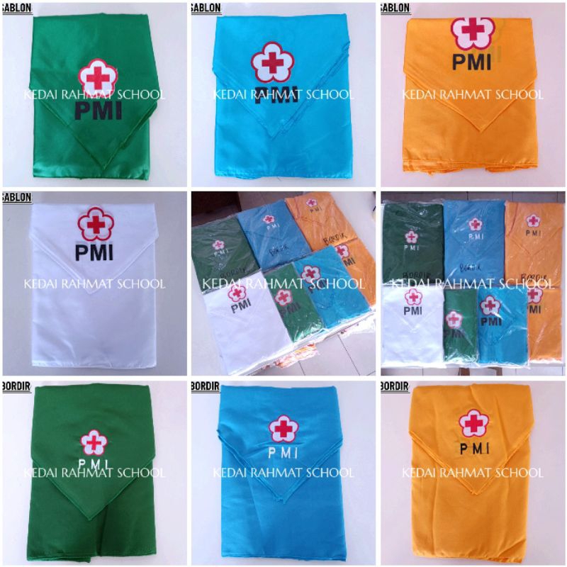 Jual Slayer Syal Scraft Atribut PMI PMR Mula Madya Wira SD SMP SMA ...