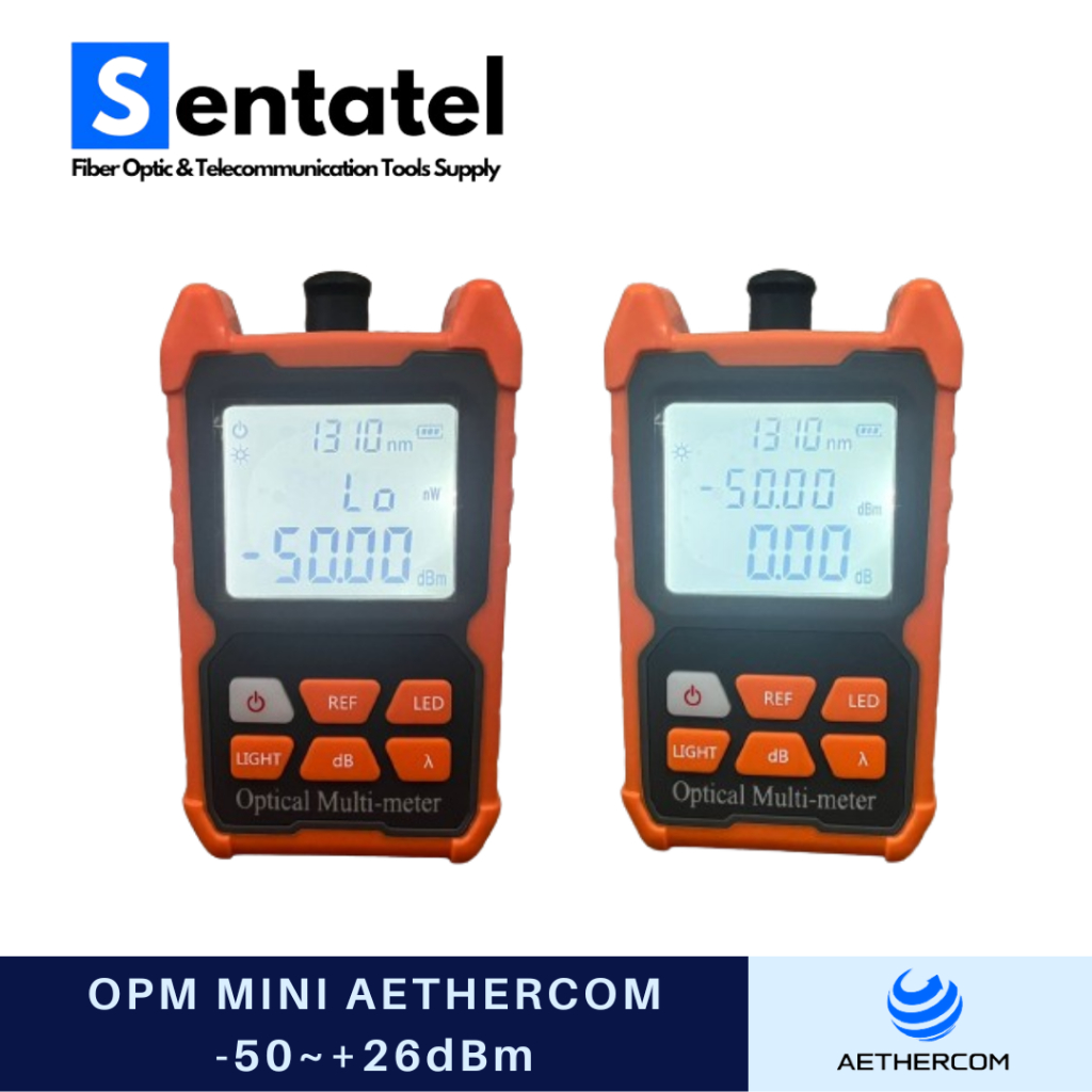 Jual OPM Mini Optical Power Meter Mini -50~+26dBm | Shopee Indonesia