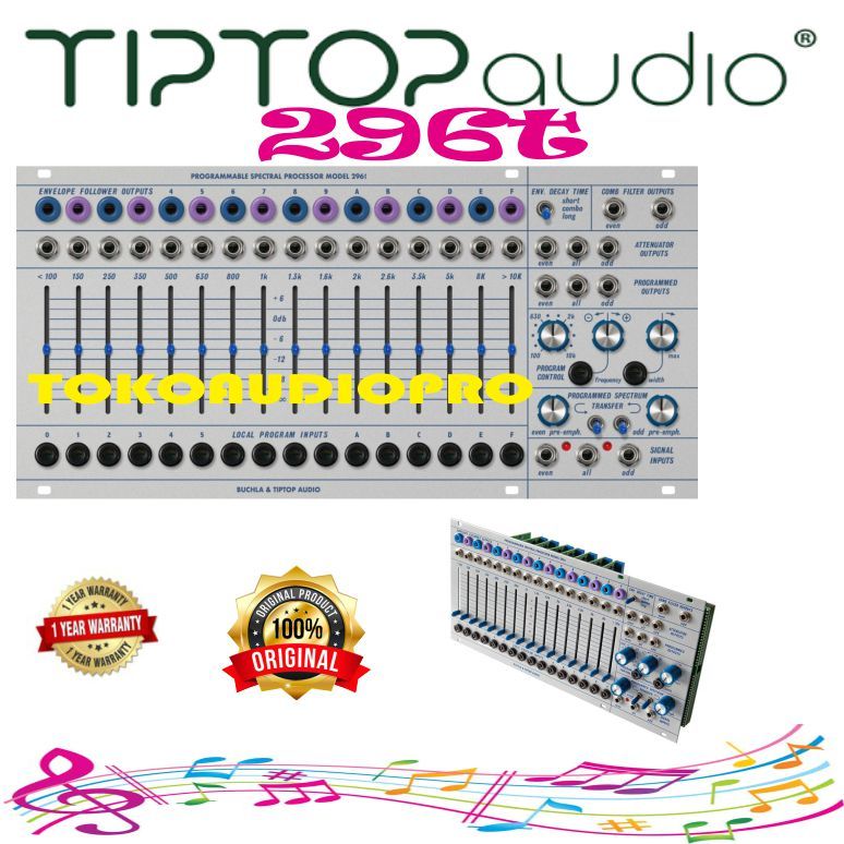 Jual TIPTOP AUDIO Programmable Spectral Processor 296t Synthesizer | Shopee Indonesia