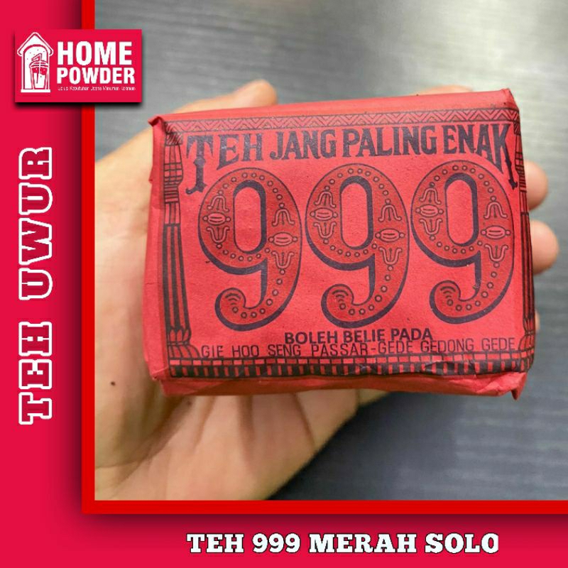 Jual Promo Teh 999 40 Gr Merah 10pcs Khas Solo Minuman Es Teh Jumbo ...