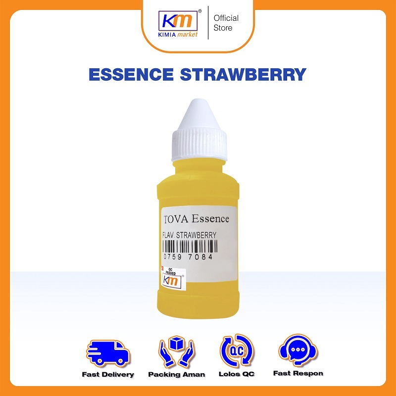 Jual Essence Makanan/Minuman Flavor Tova Strawberry / Perisa Makanan ...