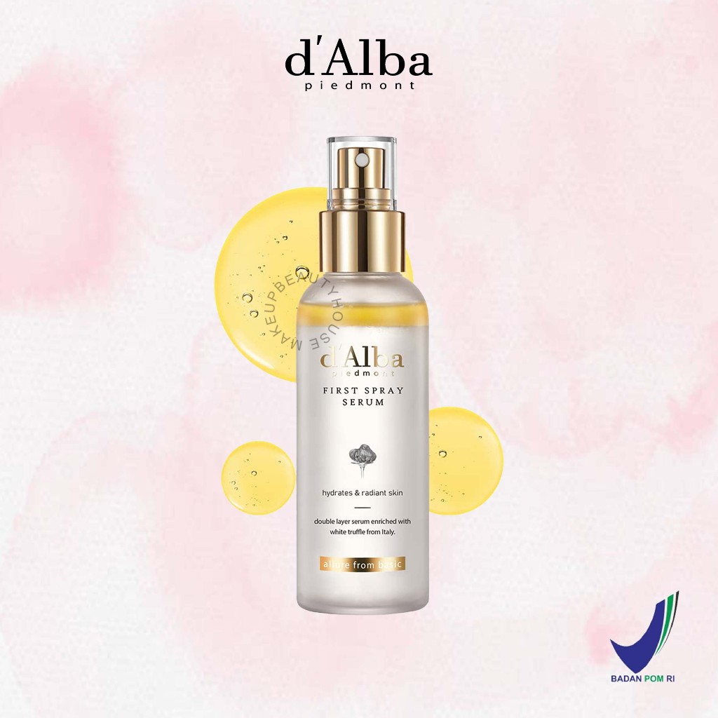 Jual D'ALBA White Truffle First Spray Serum 50ml | 100ml | 180ml | Shopee Indonesia