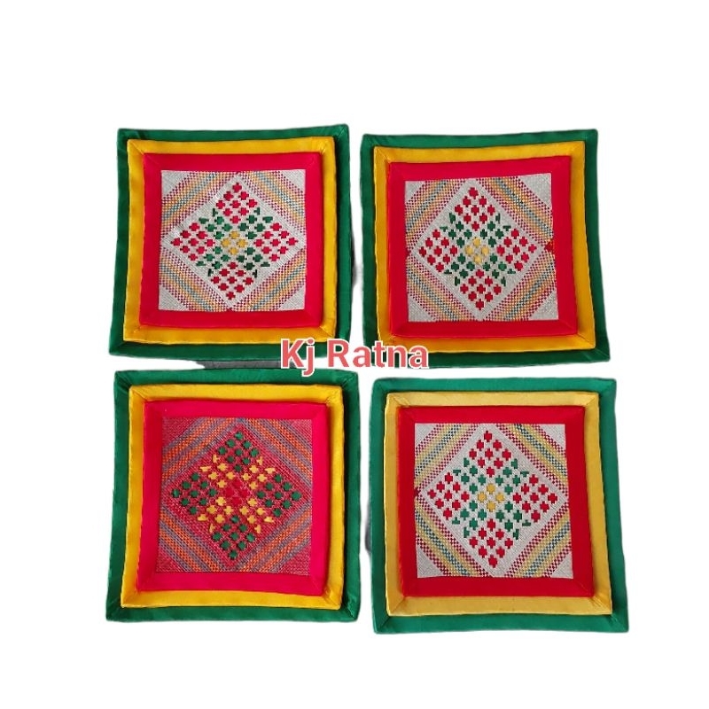 Jual TIKAR DUDUK TIGA TINGKAT DARI ANYAMAN DAUN PANDAN | Shopee Indonesia