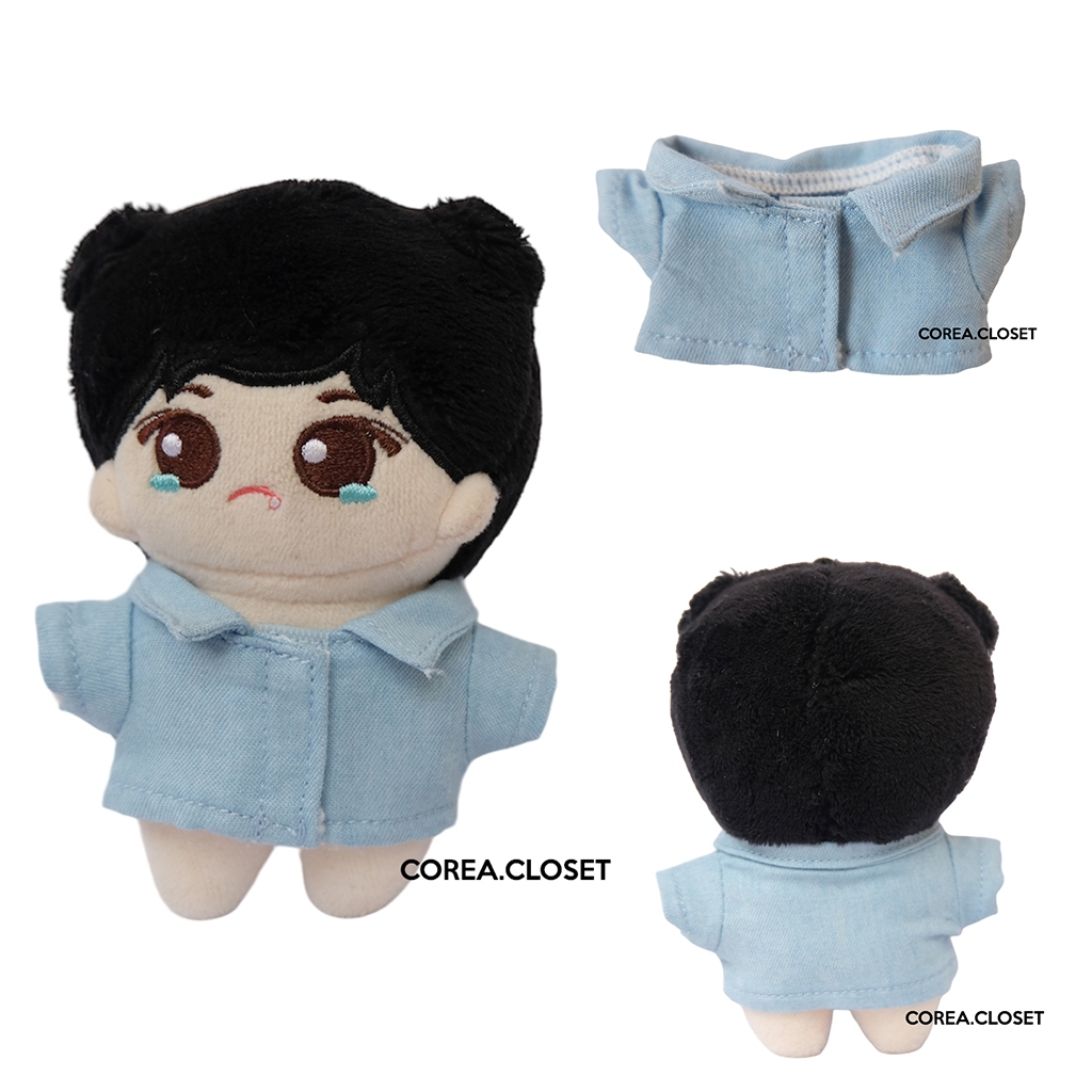 Jual READY STOCK 10cm denimalz clothes - Kemeja light denim baju boneka ...
