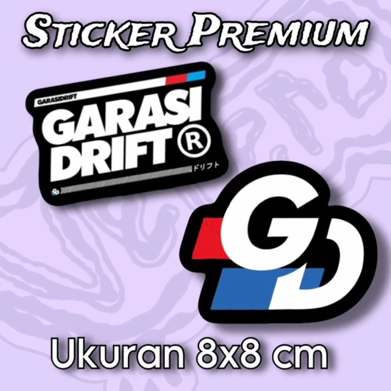 Jual Sticker Garasi Drift big pack 2 pcs premium waterproof | Shopee ...