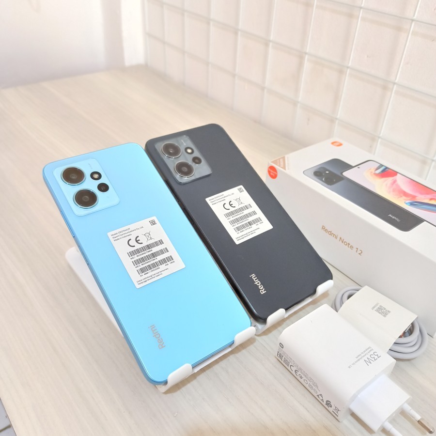Jual Redmi Note 12 8/128GB 6/128GB 4/128GB SECOND FULLSET | Shopee ...