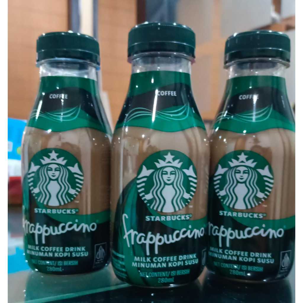 Jual Starbuck Frappuccino Coffe drink botol 280ml | Shopee Indonesia
