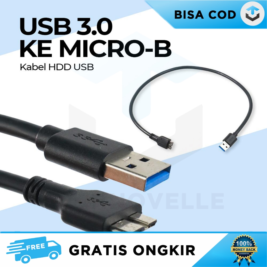 Jual KABEL HDD EXTERNAL KABELN DATA HARDISK USB 3.0 SEAGATE ORIGINAL ...
