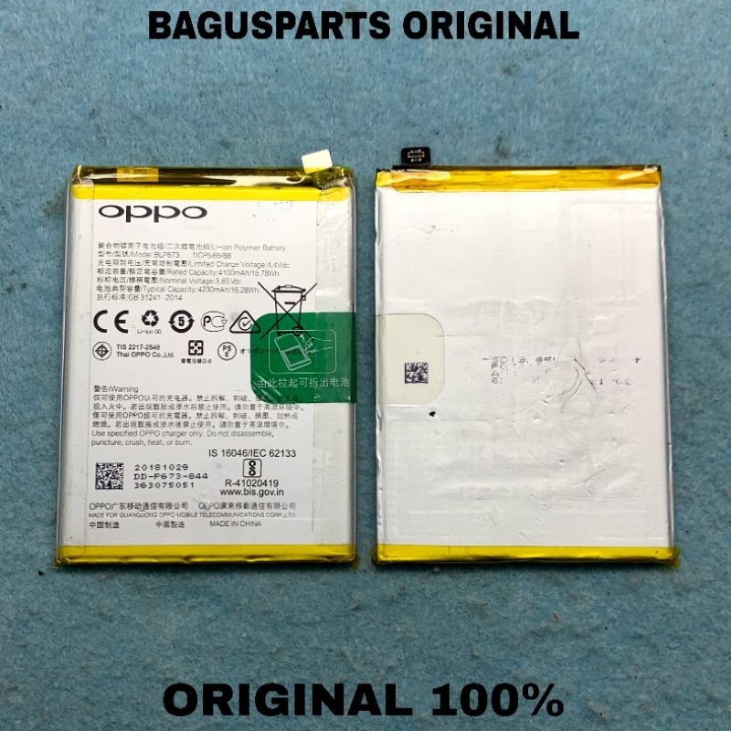 Jual BATERAI BATRE BATTERY BLP673 OPPO A7 / A5S / A3S / A5 / A12 A11K ...