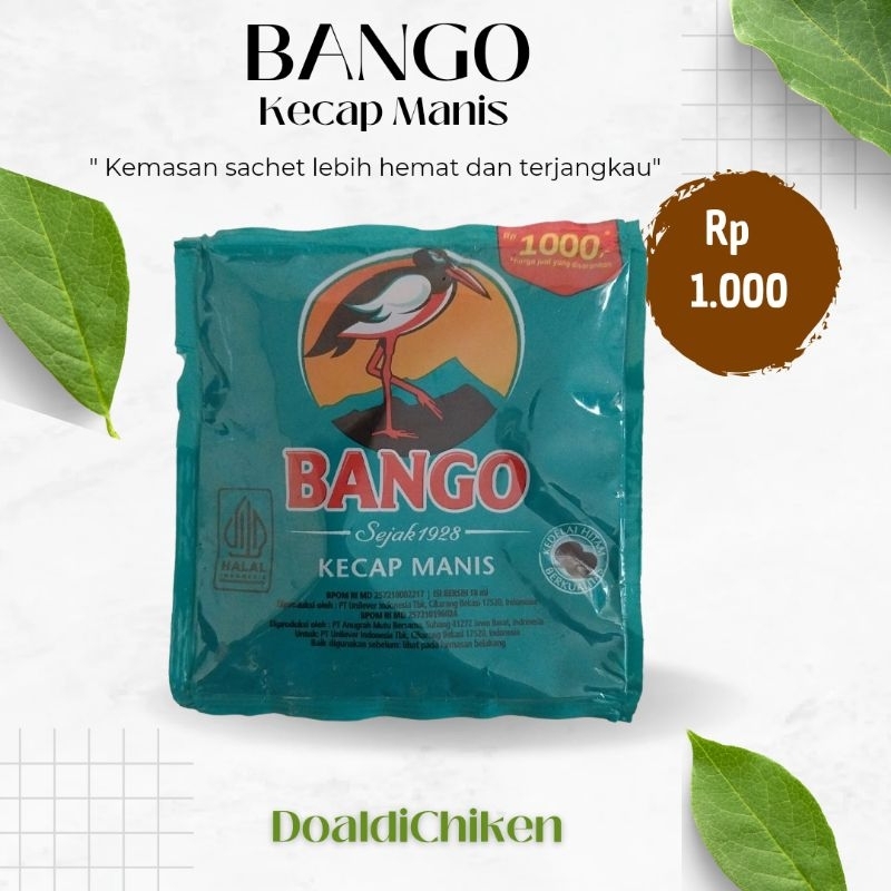 Jual Bango Kecap Manis Sachet 18ml | Shopee Indonesia