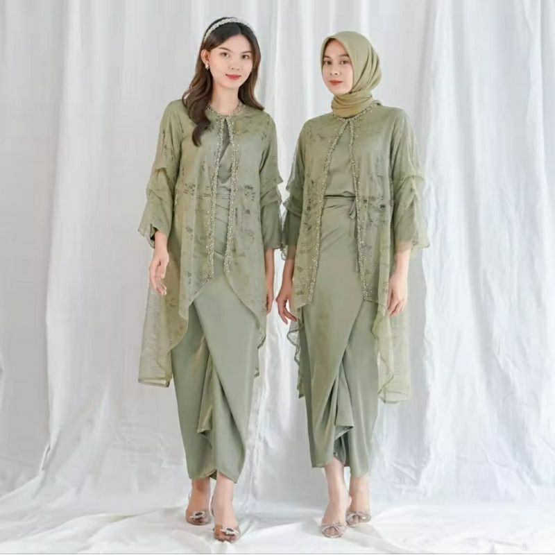 Jual Ready Termurah Nia Series Rompi Satu Set Inner + Outer Gamis ...