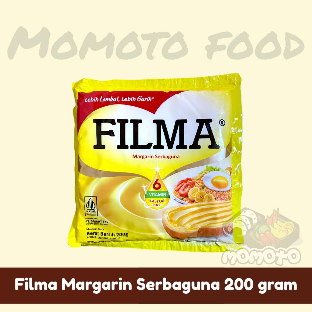 Jual Filma Margarine Serbaguna 200 gram Mentega Halal | Shopee Indonesia