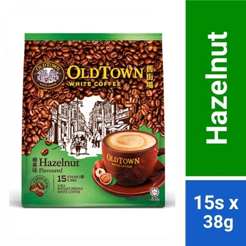 Jual OldTown White Coffee Old Town Malaysia Hazelnut NEW PACK | Shopee Indonesia