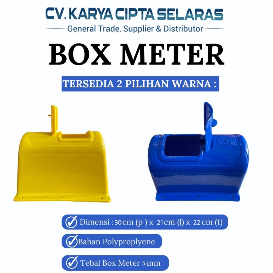 Jual [KODE 8AIQA] Box Meter Air PDAM / Tutup Meteran Air / Box Water ...