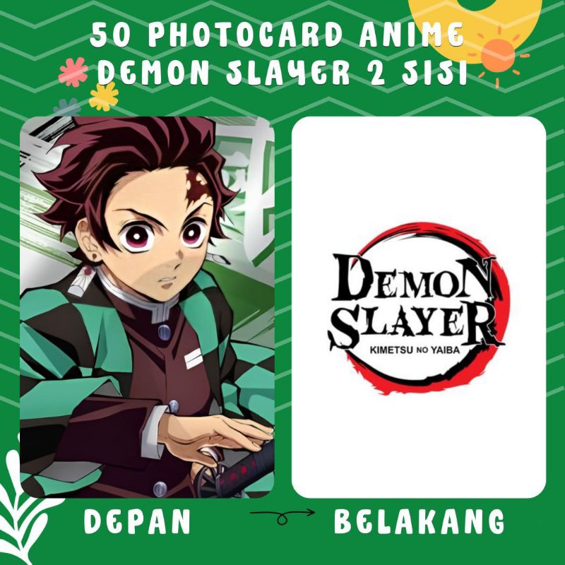 Jual [50 PCS] PHOTOCARD ANIME DEMON SLAYER | KIMETSU NO YAIBA CETAK 2 ...