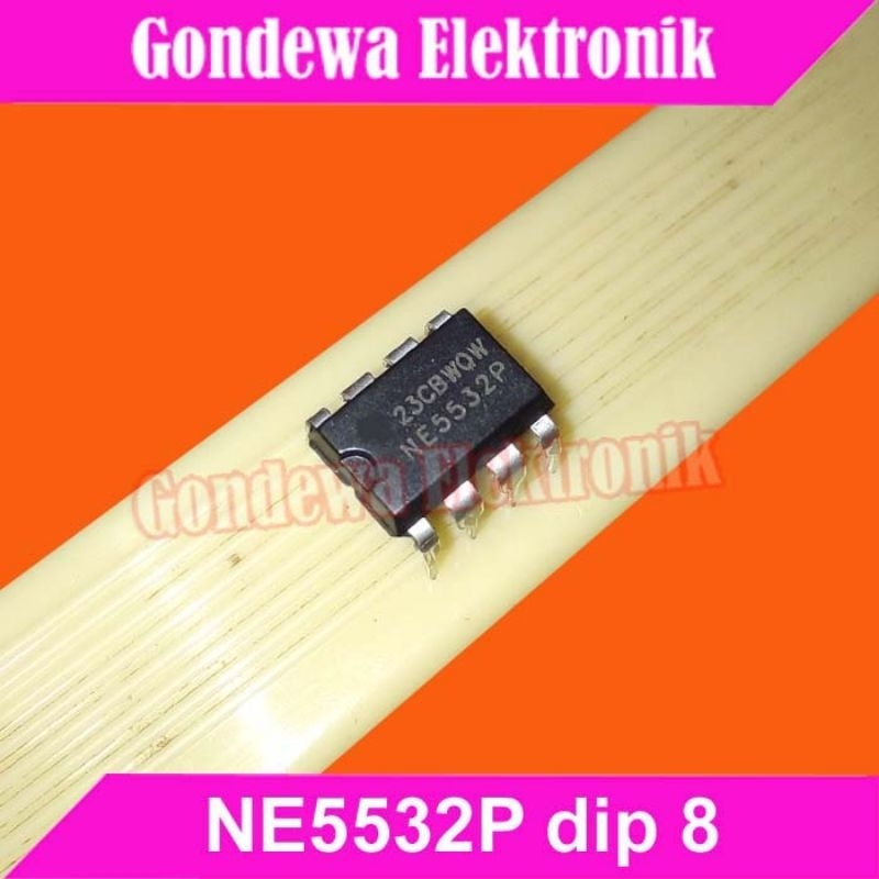 Jual NE5532P NE5532 NE5532N DIP 8 low noise Dual op amp | Shopee Indonesia