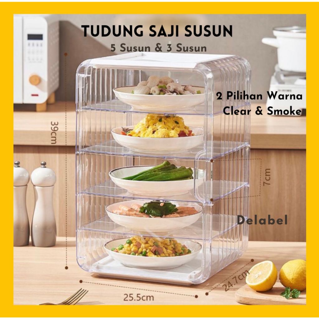 Jual Rak Makanan Bertingkat Serbaguna / Food Storage / Tudung Saji Rak ...