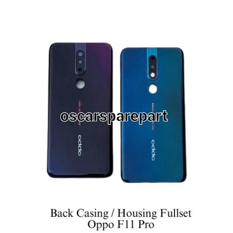 Jual BACKDOOR BACK KESING FULLSET BEZZEL OPPO F11 PRO ORIGINAL NEW ...