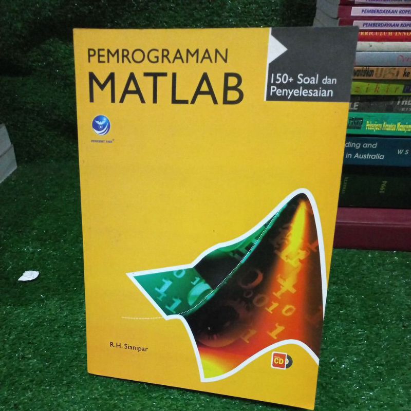 Jual Buku Pemrograman Matlab 150 soal dan penyelesaian plus cd | Shopee Indonesia